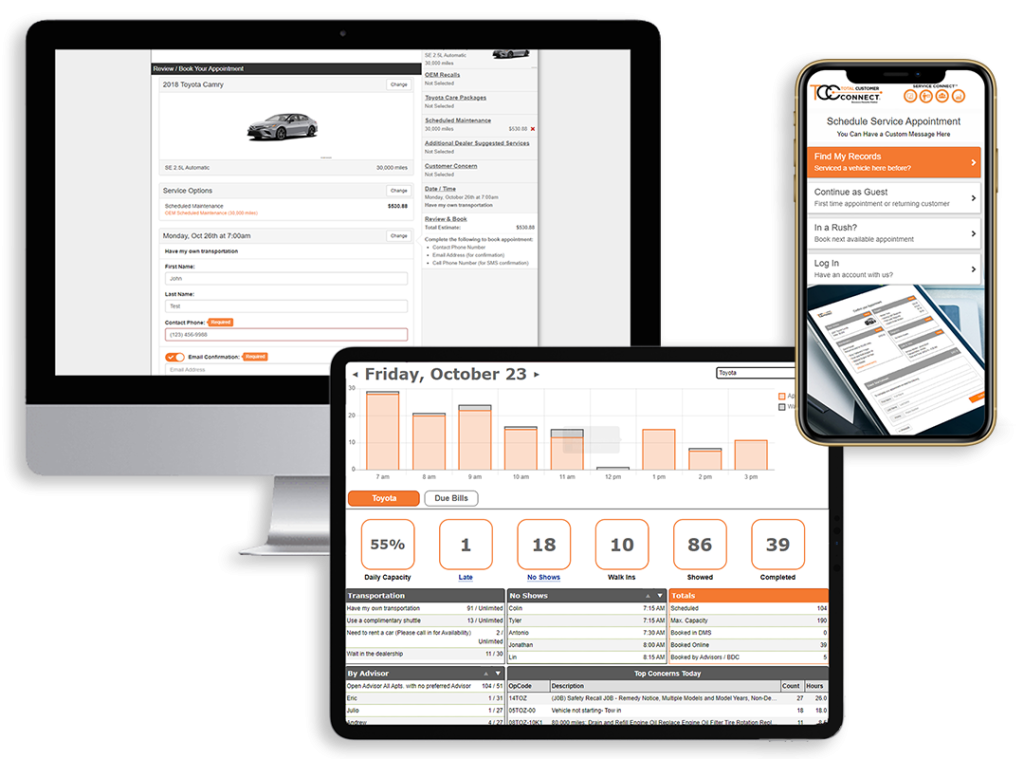 Online Appointment Scheduler - Total Customer Connect